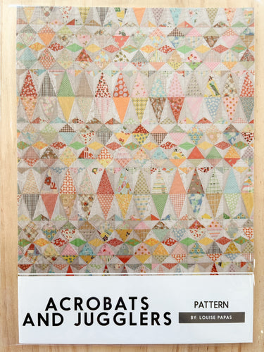 Acrobats and Jugglers Quilt Pattern - Louise Papas – The Stitch Saloon